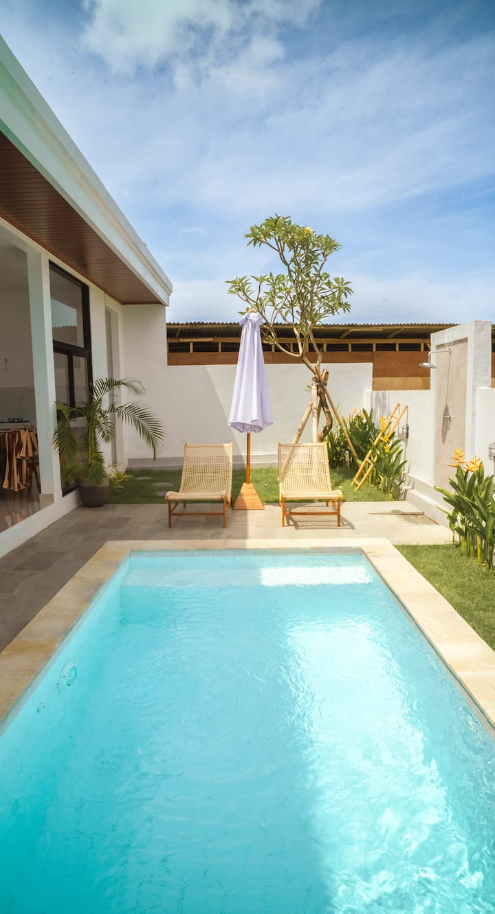 1bdr Villa With Private Pool Mins From Beach - チャングー