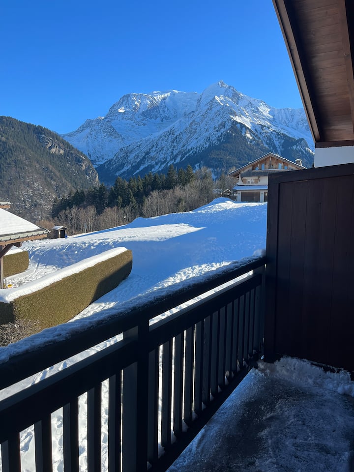Studio Au Pied Du Mont Blanc - Saint-Gervais-les-Bains