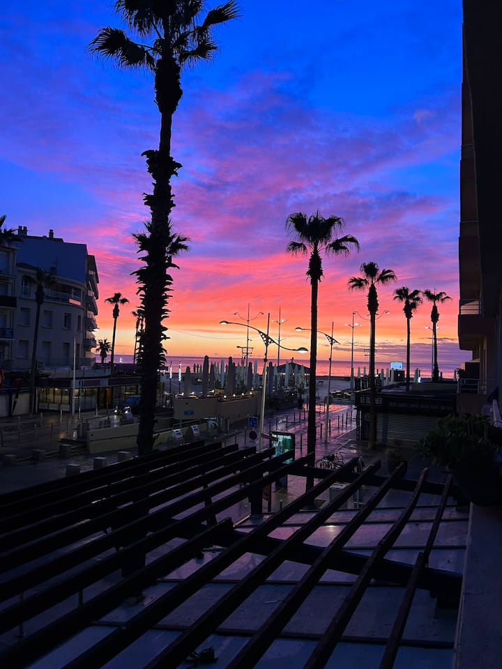 Appartement T2 Vu Sur Mer - Canet-en-Roussillon