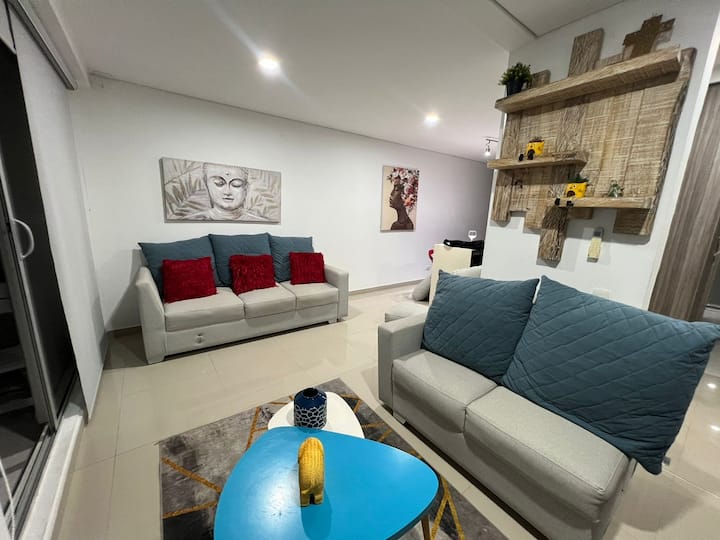 Apto Con Vista Al Mar Cerca Al Centro Amurallado - Cartagena