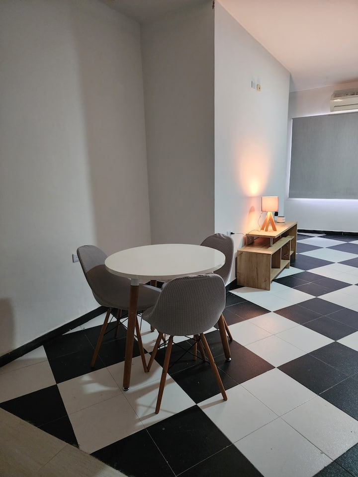 Apartaestudio Moderno: Trabajo Y Confort - Barrancabermeja