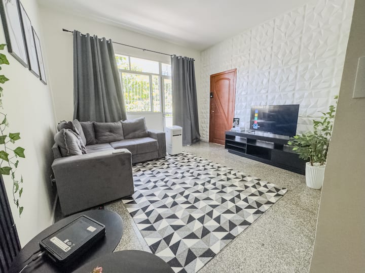 Ap Ar, Netflix Tudo Próximo,5min Da Praia Do Canto - Vitoria