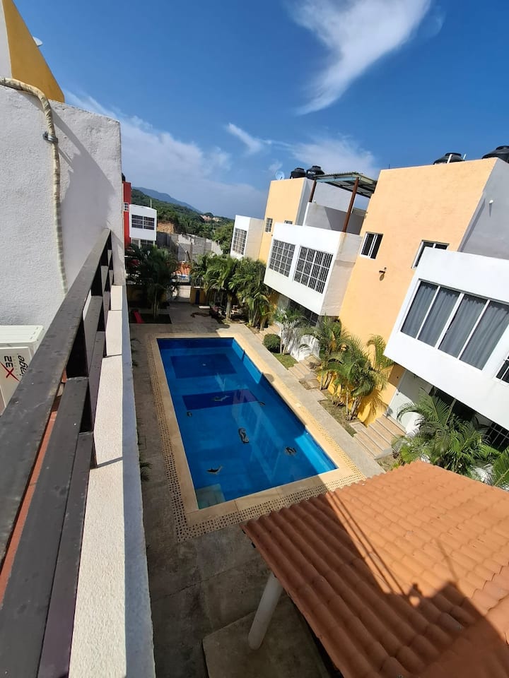 Hermosa Villa De 3 Recámaras. - Ixtapa Zihuatanejo