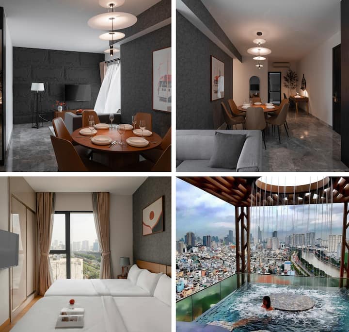 Onyx D1, 3brs(4beds)+2wc, View Bitexco+river - Ho Chi Minh City