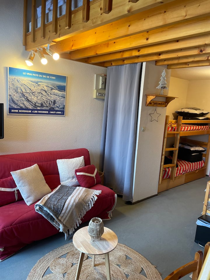 Chaleureux Studio Montagnard  Avec Balcon 2402 - Lamoura