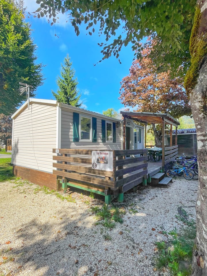 "Le Refuge" Mobil Home 3 Rooms + Climatisation - Morillon