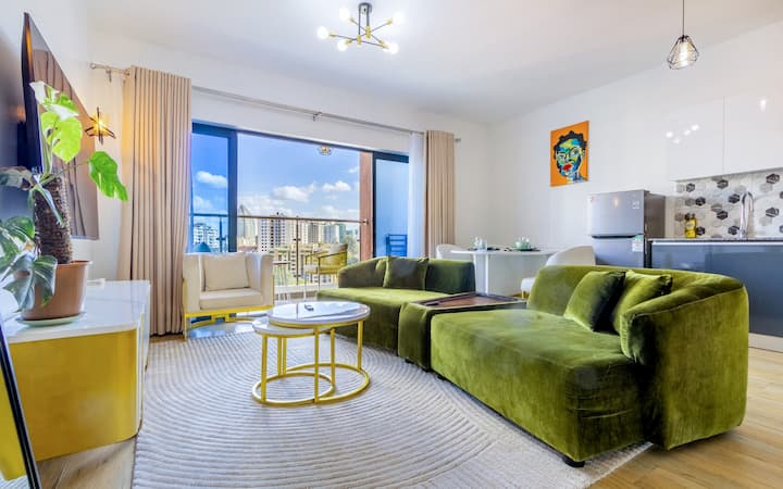 2br Haven Near Yaya Center With City Views - Kenya