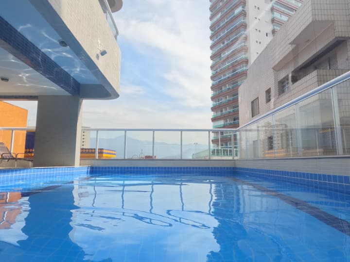Caiçara Praia Grande Apartment - Renew Your Energy - Praia Grande