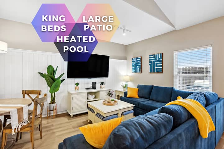 Heated Pool • Near The Beach • 5br •Pets •King Bed - North Padre Island, TX