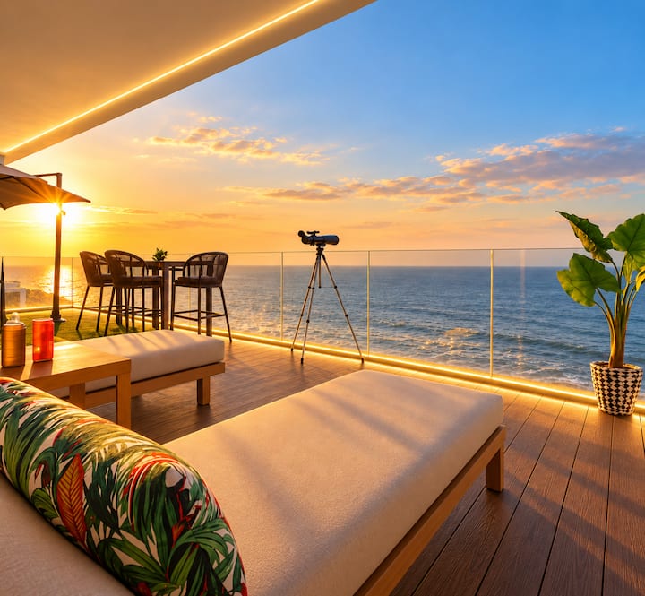 Bluevista - Yacht Like Escape With Ocean Views - Rabat