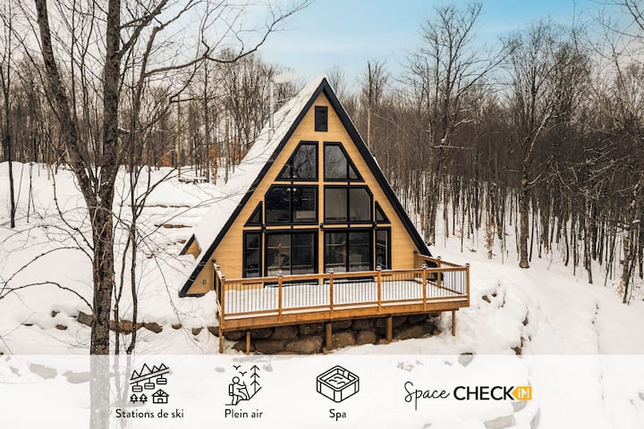 Le Nordö | Spa&bbq 4 Saisons | Foyer | Tremblant - Sainte-Agathe-des-Monts