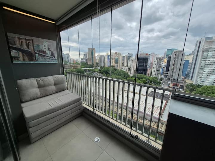 Comfortable Studio In Paulista Metro (C/vaga) - Paraíso