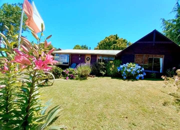 Cálida Casa De Descanso Familiar Frente Al Lago. - Puerto Octay