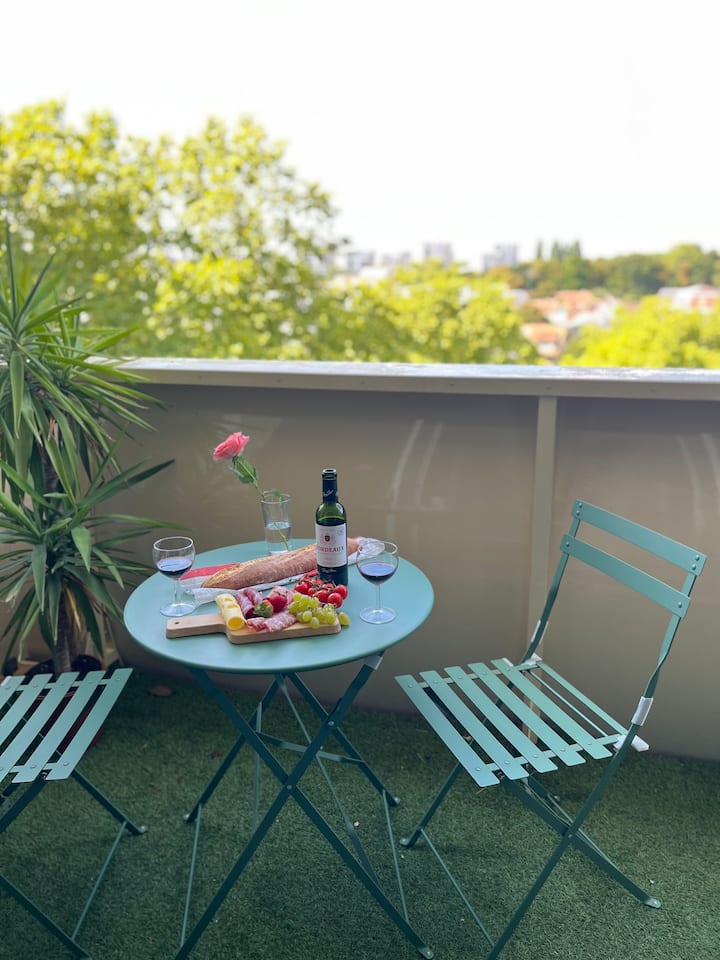 Appartement Cosy + Parking| 25min Paris/ Parc Expo - Sevran