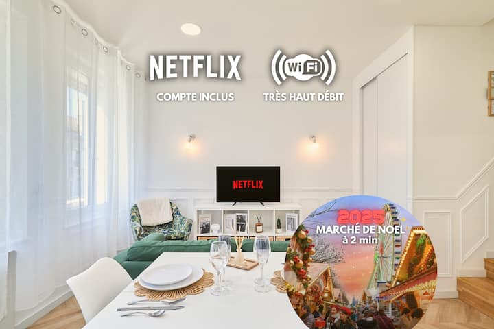 Le Talleyrand • Hyper Centre • Wifi • Netflix - Reims