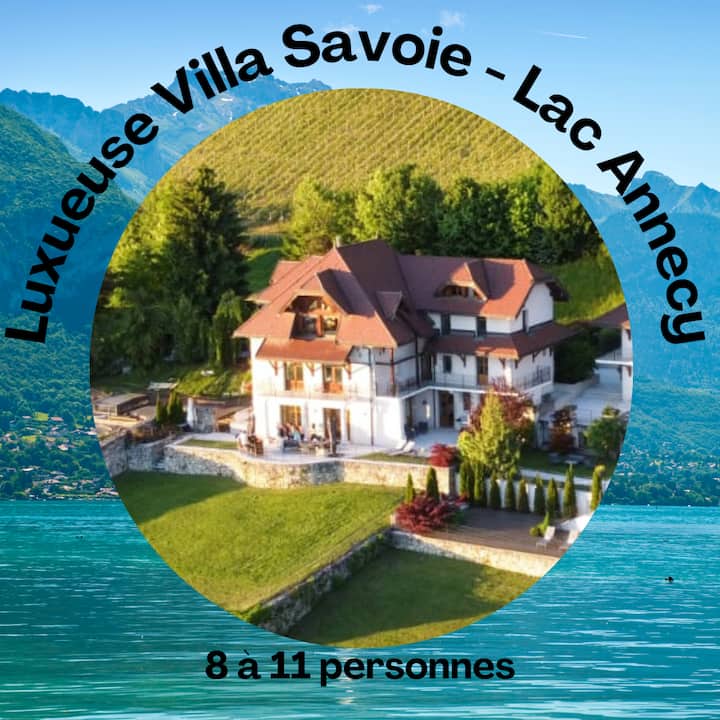 Villa Savoie Lac Annecy - Luxe -  Piscine Et Spa - Annecy