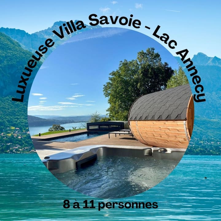 Prestigieuse Villa - Sauna Et Jacuzzi - Lac Annecy - Annecy