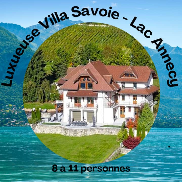 Villa Savoie Lac Annecy - Luxe -  Piscine Et Spa - Annecy