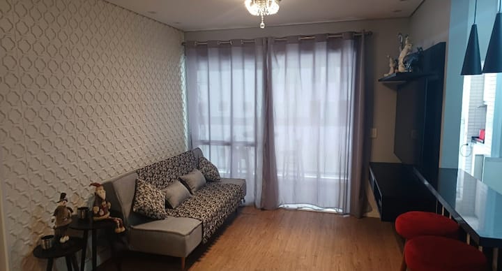 Lindo Apartamento Com Lazer No Gonzaga Em Santos - Santos