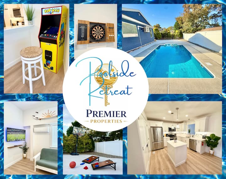Luxury Family Beach Retreat W/ Heated Pool - Egg Harbor Township, NJ