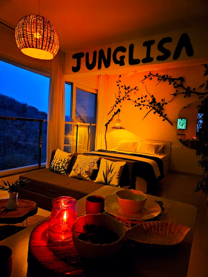 Junglisa - Hill View Studio Apt Baner- Pashan - Pune