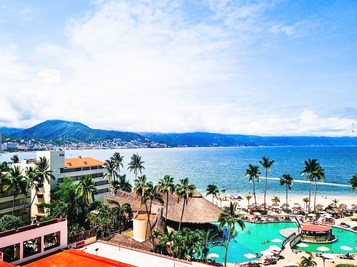 Superbe Vue Sur L'océan Dans La Zone Hôtelière (Tor-0733) - Puerto Vallarta