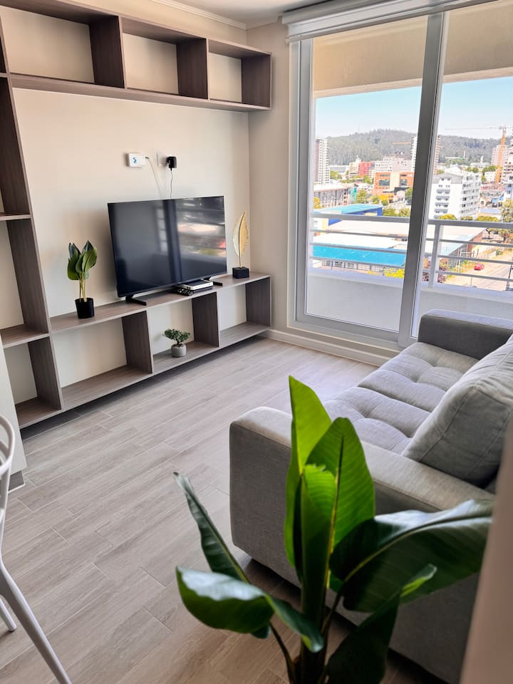 Dpto. 1d+1b Céntrico +Estacionamiento - Concepción, Chile