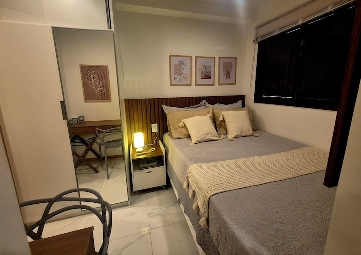 Apartamento Luz/quarto E Sala. Smart Convenções - 살바도르