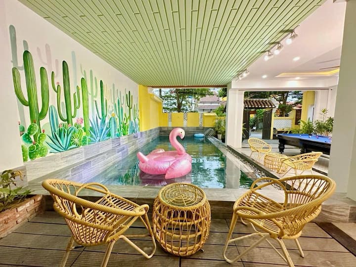7brs Private Lovely Villa - New*big Pool &Bida* - Hội An