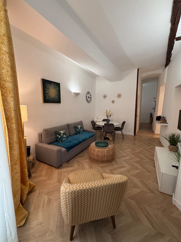 Bel Appartement- Cosy, Wifi, Vieille Ville - Nizza