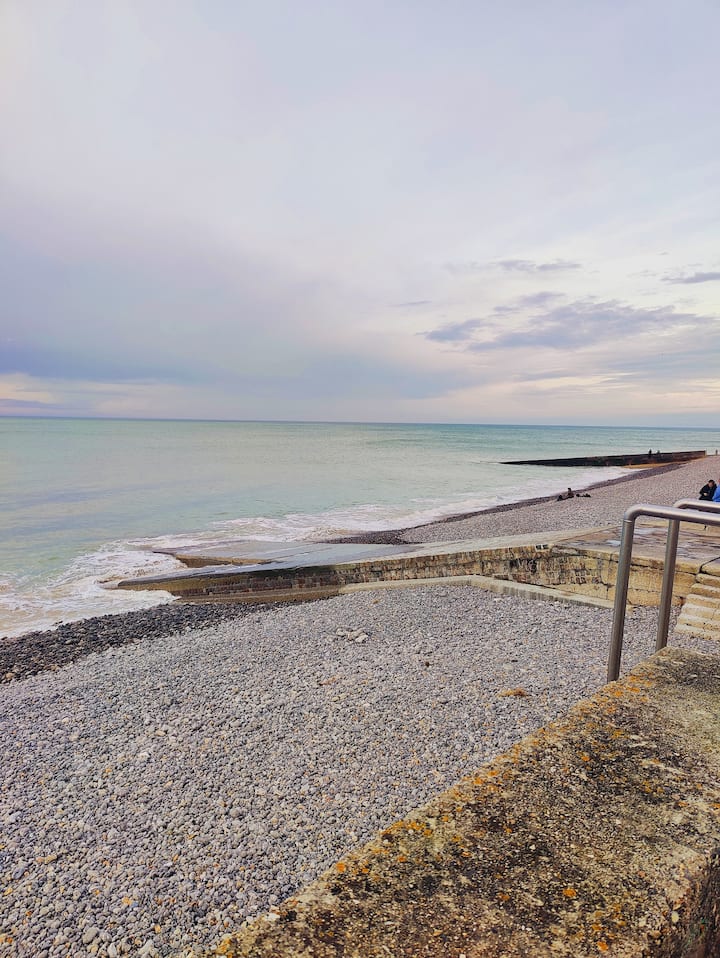 Logement T1 - Emeraude -Plage 400m - Dieppe