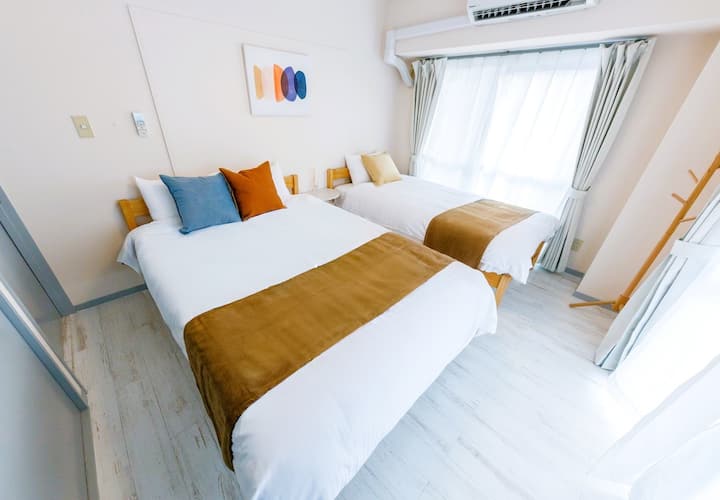 最大5名!2dk+無料駐車場! 京成スカイライナー日暮里駅から13分 最上階【6f】603 - Kawaguchi