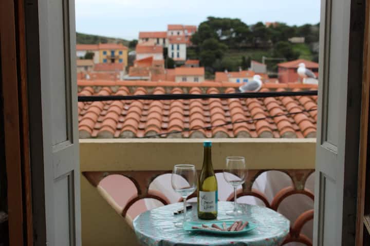 Appartement Avec Balcon Et Vue Sur Mer - Port-Vendres