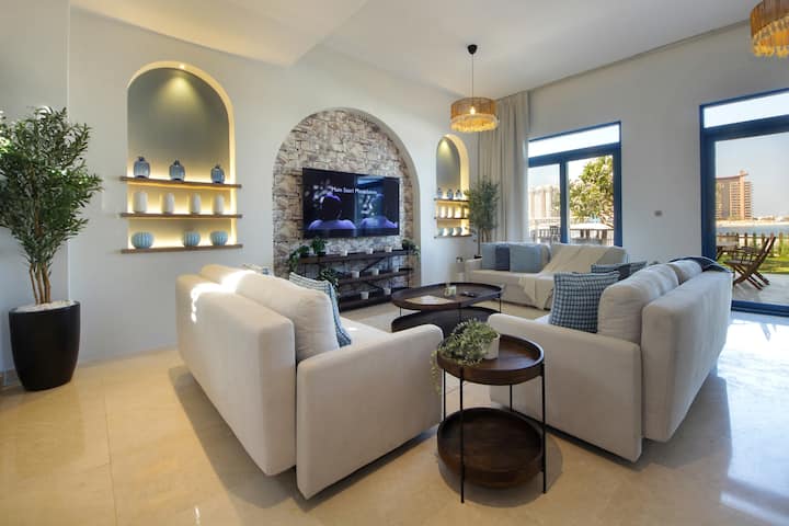 Breathtaking Villa W/ Roof Garden And Beach Access - Dubaï