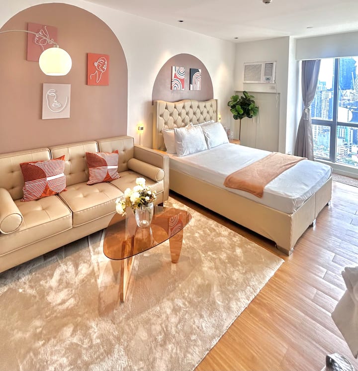 Stylish Hotel Feel Suite @Novotel W/ Free Pool&gym - Manila