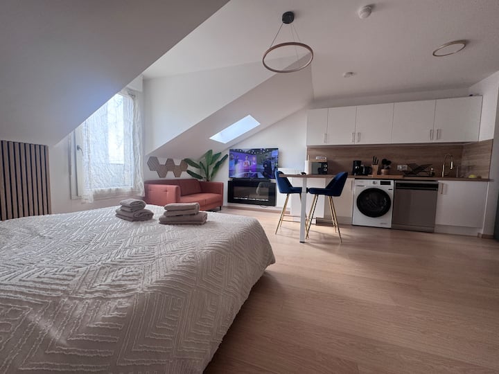 El Cubanito | Studio 30m² | Aeroport Cdg - Paris - Saint-Denis