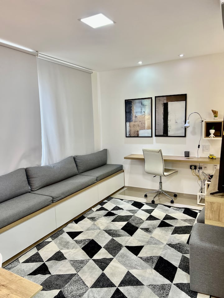 High Floor | Unobstructed View + 800 M From Flamboyant - Goiânia