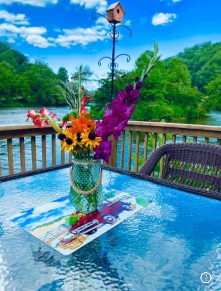 Lovely Cabin Riverfront - Bryson City, NC