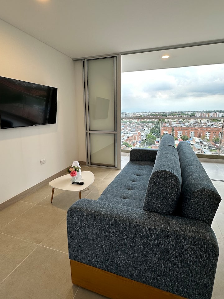 Lujoso Apartamento Con Vista - Cali