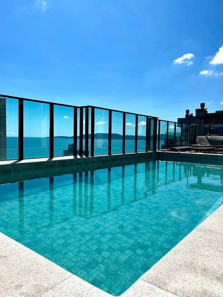 Apê Brisa|2 Qtos Ar |Piscinas |Hidrospa |Itapema - Itapema