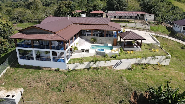 Panoramic View Of Hacienda Ortiz Villa - Jarabacoa