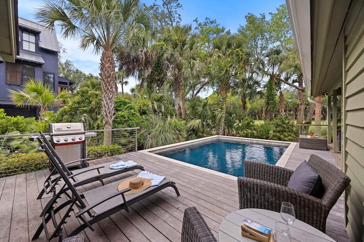 Expansive 5bd On Surfsong W/ Pvt Pool + Pets Ok - Kiawah Island, SC