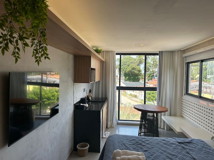 Flat Luxo Nawa 100m Do Mar - Praia dos Carneiros