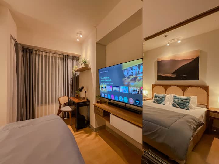 Classy Apartment With Big Tv - Bekasi
