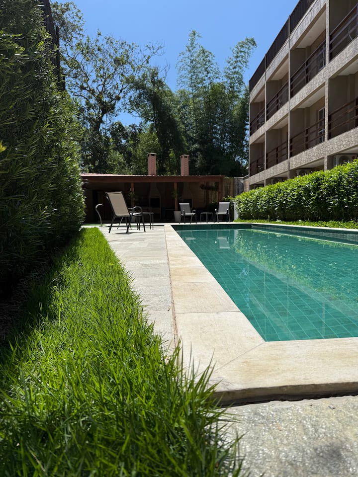 Flat 600m Da Praia De Juquhey - São Sebastião