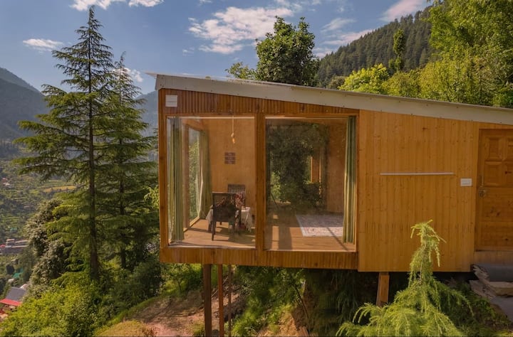 Destination Of Jibhi Glass Treehouse - Jibhi