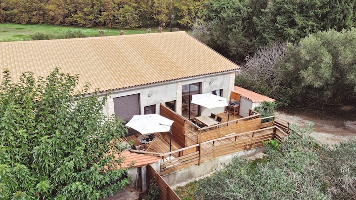 Mas Des M-2 Gites Proximité Mer Dans Oliveraie - Argelès-sur-Mer