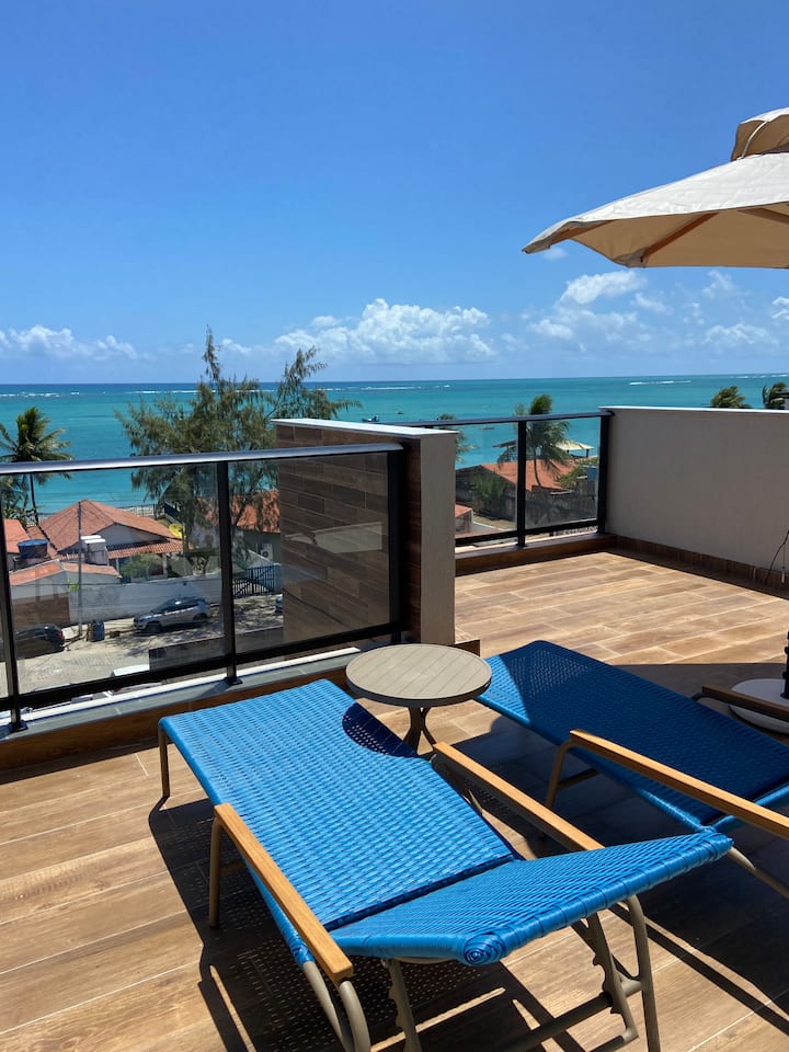 Maré Alta - Flat Em Tamandaré - Brasil