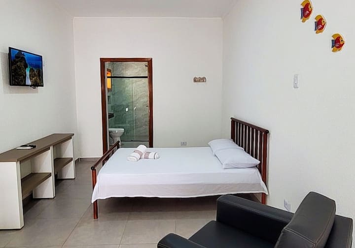 Pousada Casa Una (100m Da Praia) Centro Da Cidade! - Peruíbe