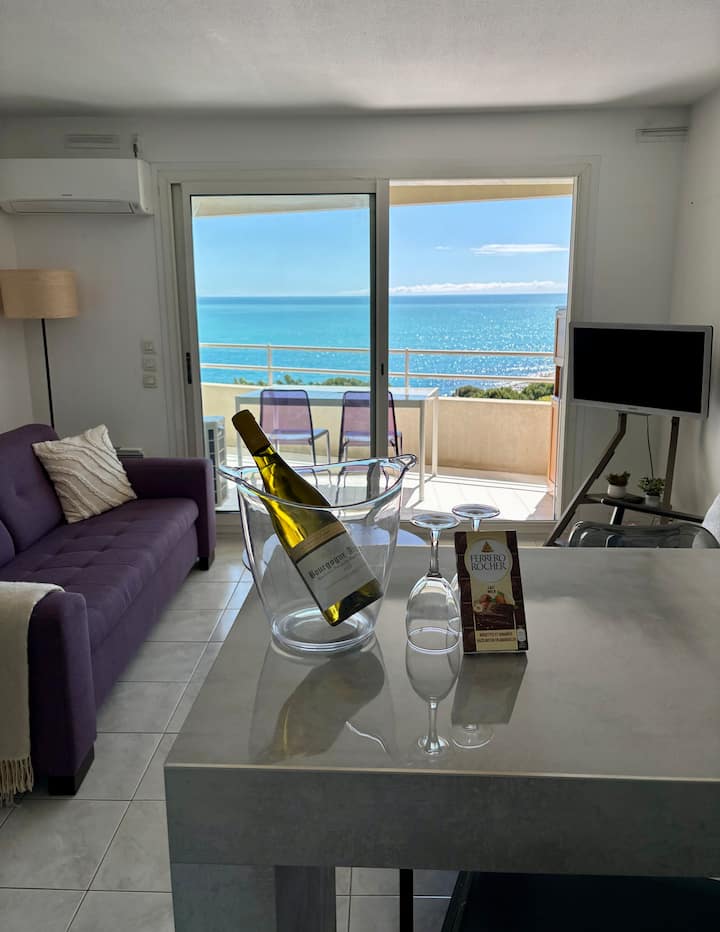 Lumineux, Vue Mer & Terrasse - Parc Phœnix - Nice